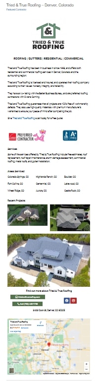 Join Roofing Directory | The Roofer's Helper